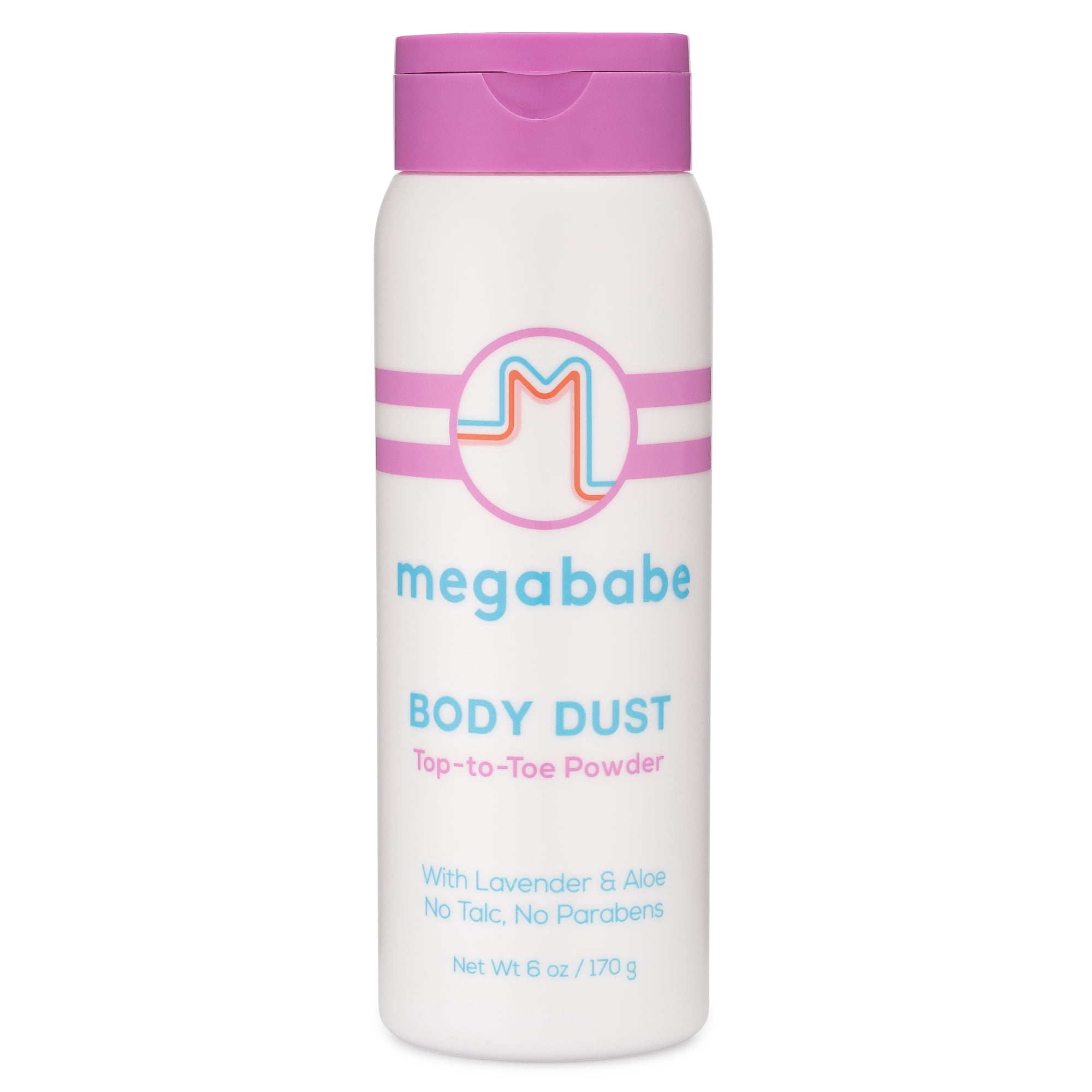 Megababe Body Dust Sweat-Absorbing Powder with Lavender & Aloe 6 oz ...