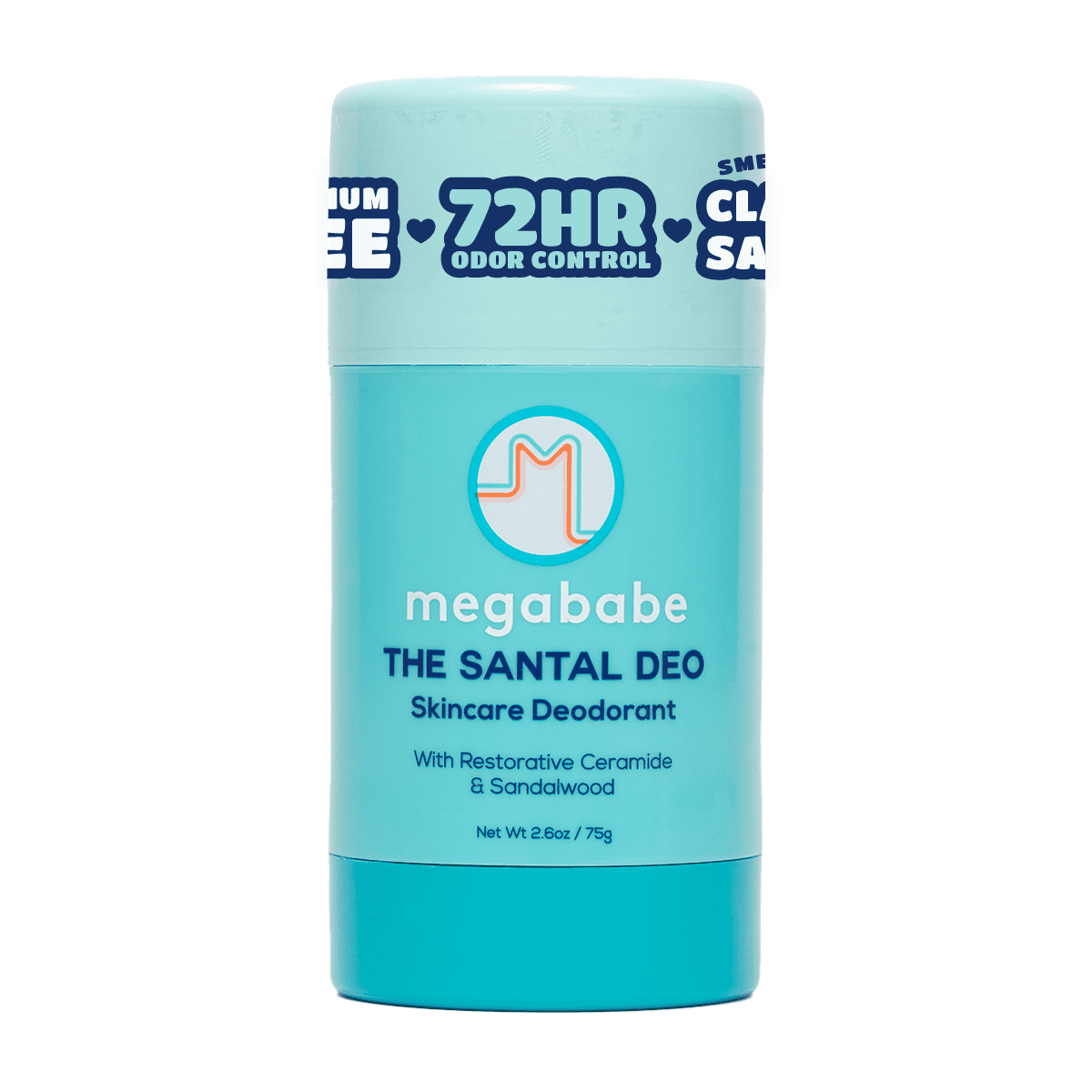 Megababe The Santal Deo, Skincare Deodorant Stick, Aluminum-Free, All Natural, 2.6 oz. - Walmart.com