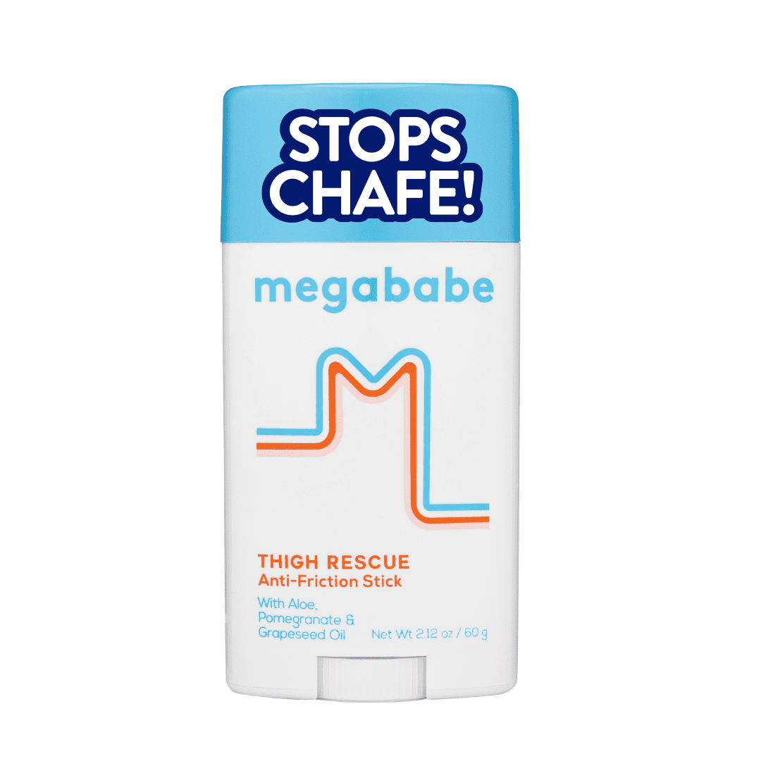 Megababe Thigh Rescue Anti-Chafe Stick, Prevents Skin Chafe ...