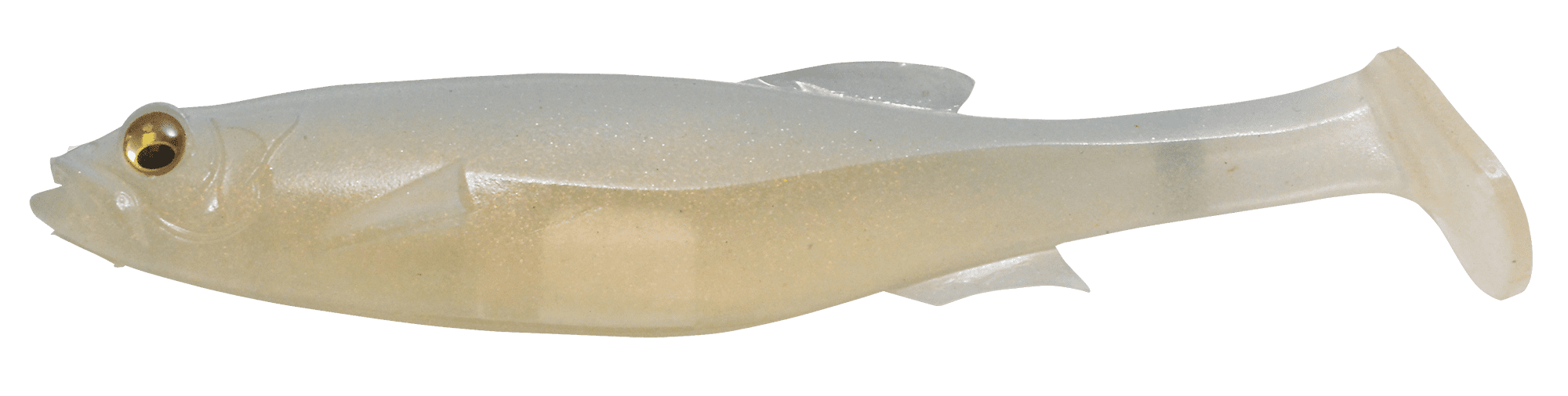 Magdraft WHITE BACK SHAD 8in - Walmart.com