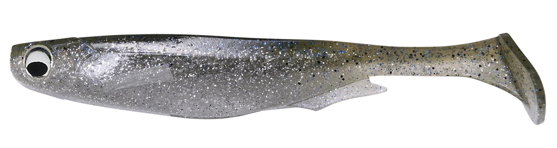 Megabass Spark Shad Swimbait 4 inch Paddle Tail Swimbait - Walmart ...