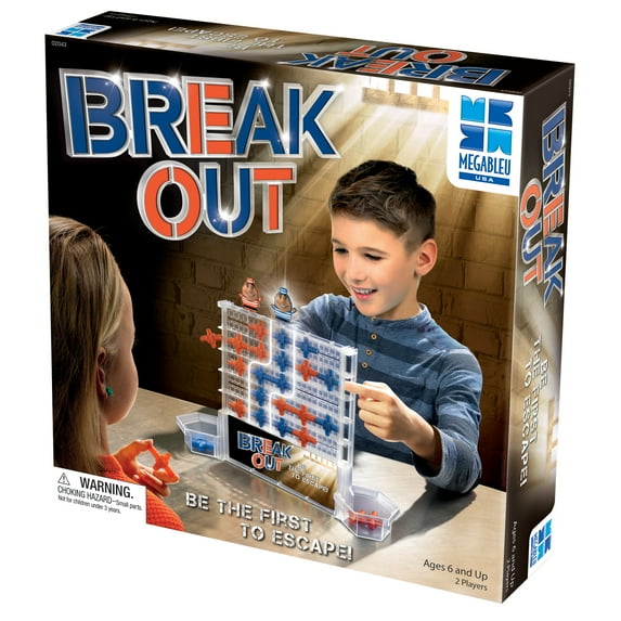 Megableu USA, Break Out Skill and Action Game for 2 Players Ages 6 and ...