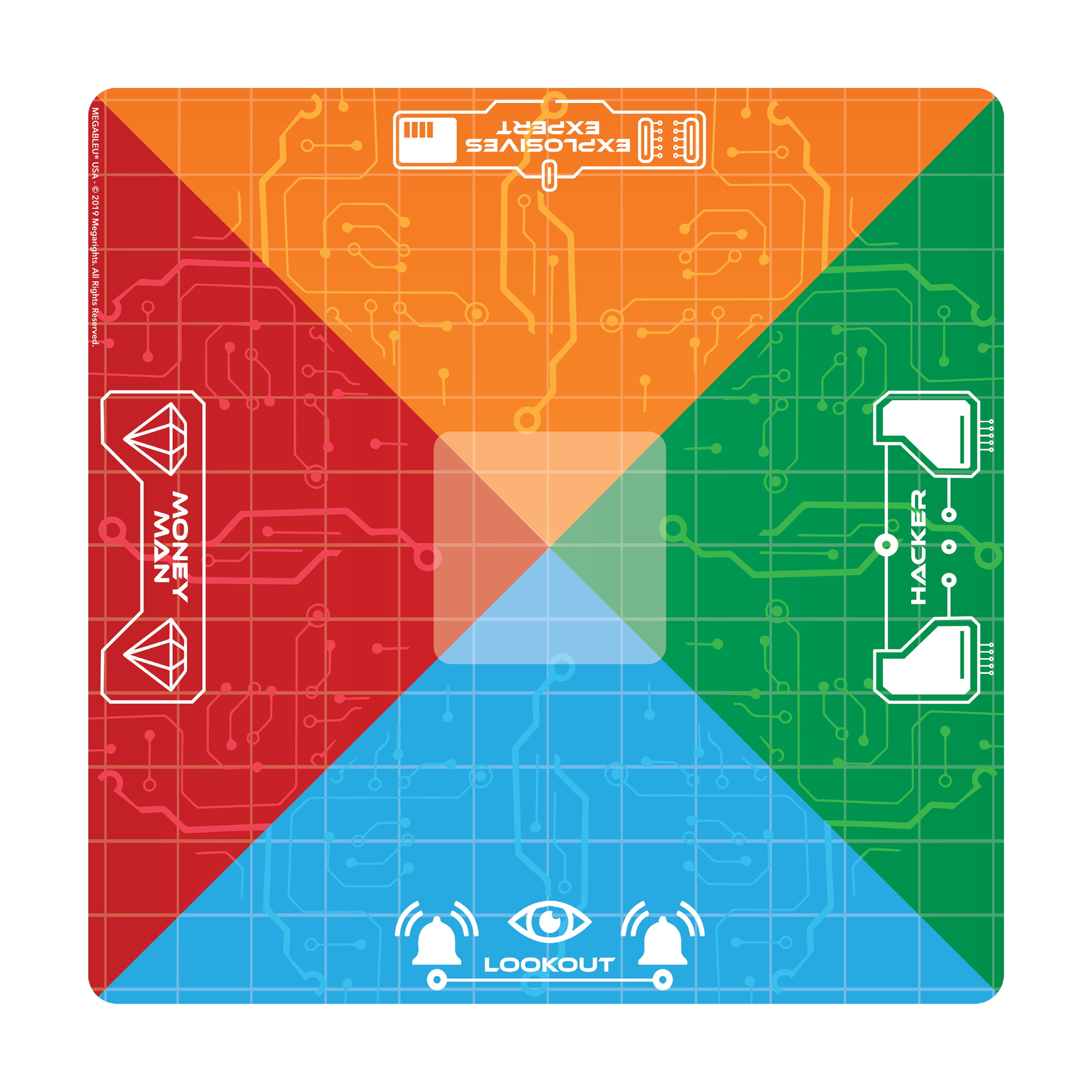 Megableu USA Heist Game Mat - Walmart.com