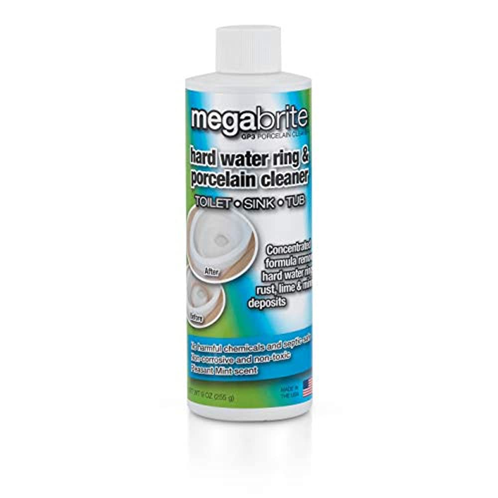 Megabrite Toilet Bowl Cleaner- Gel Pumice Stone Toilet Bowl Cleaner and ...