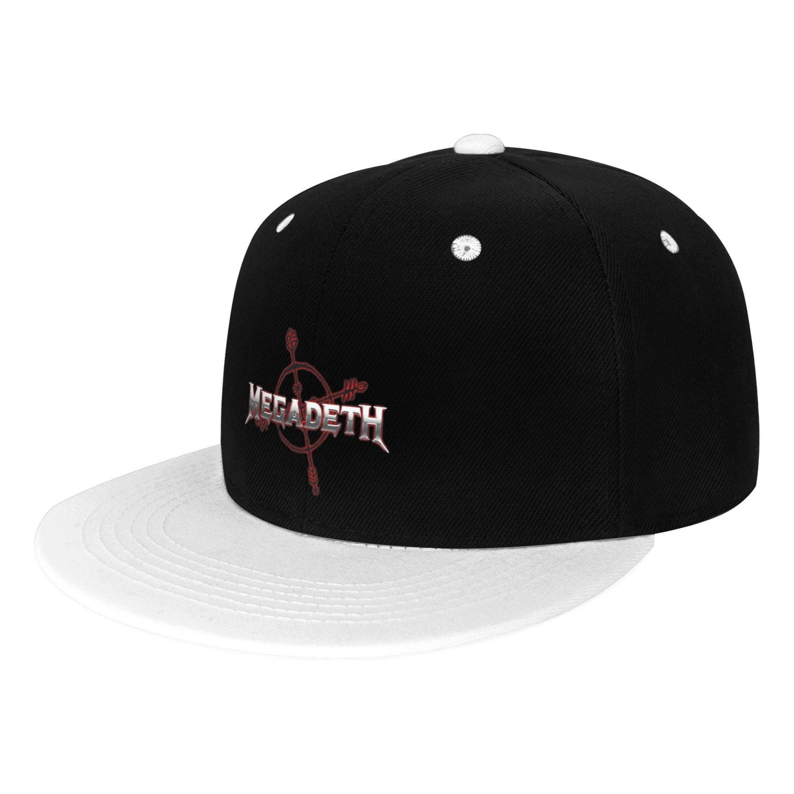 Megadeath Flat Brim Hat Baseball Hip-hop Dad Hat Women Men Adjustable ...