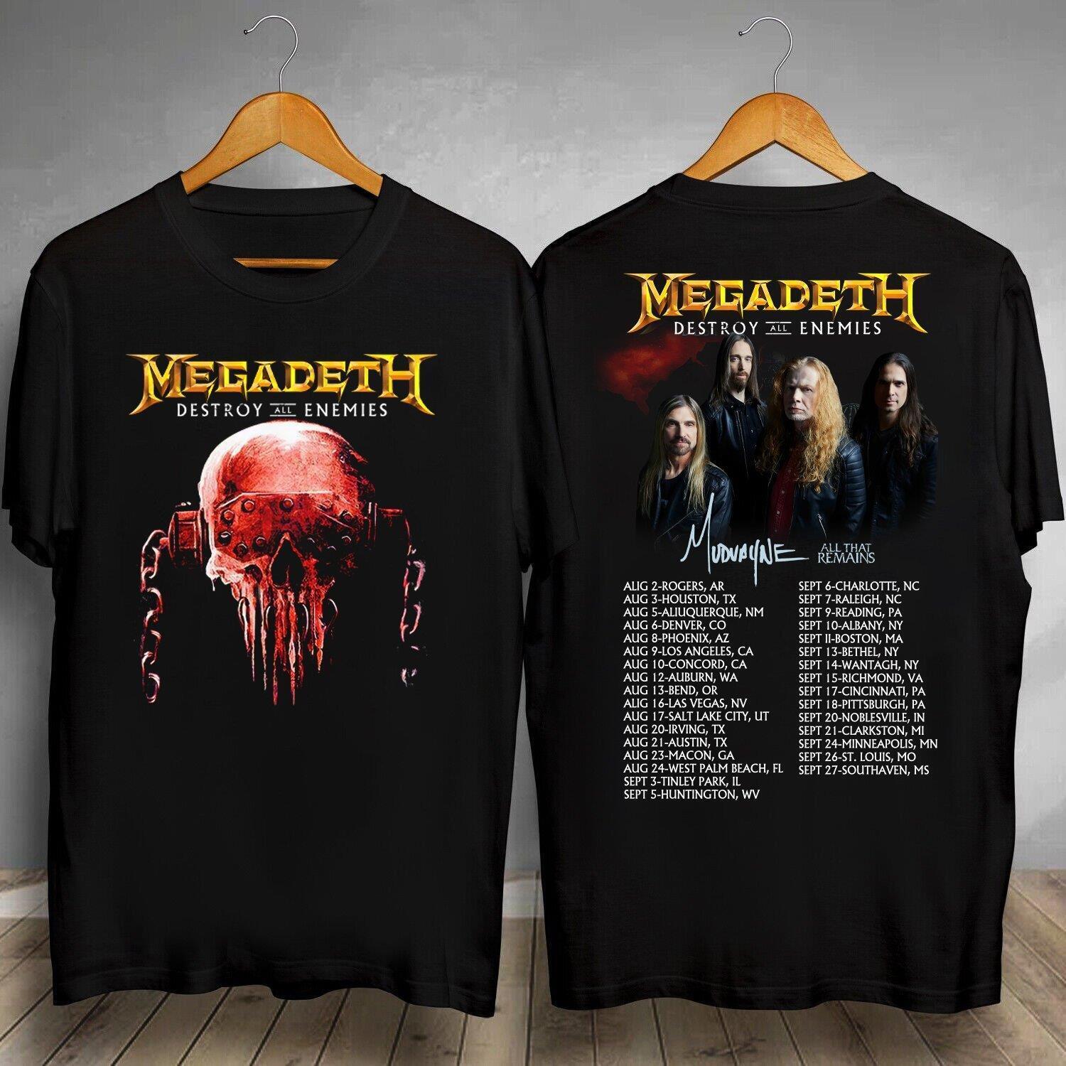 Megadeth Announces Destroy All Enemies 2-Sided Tour Dates 2024 3D ...