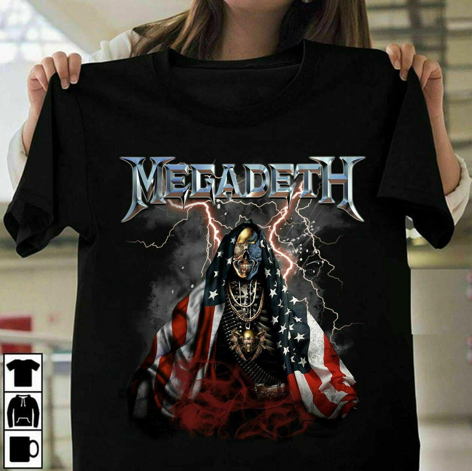 Megadeth Band United Abominations Album Cotton Unisex Black Men All Size Shirt - Walmart.com