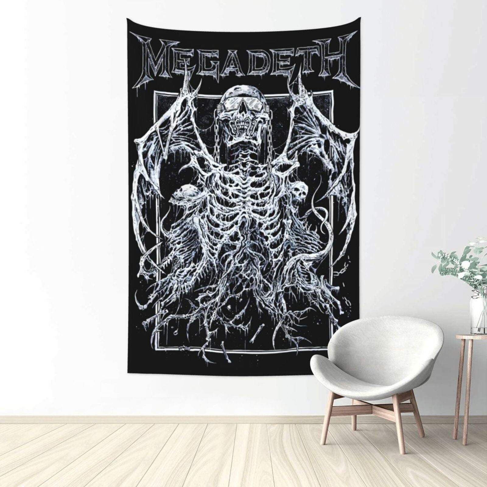 Megadeth Bedroom Tapestry, King Size, Wall Hanging, Wall Decor, College ...