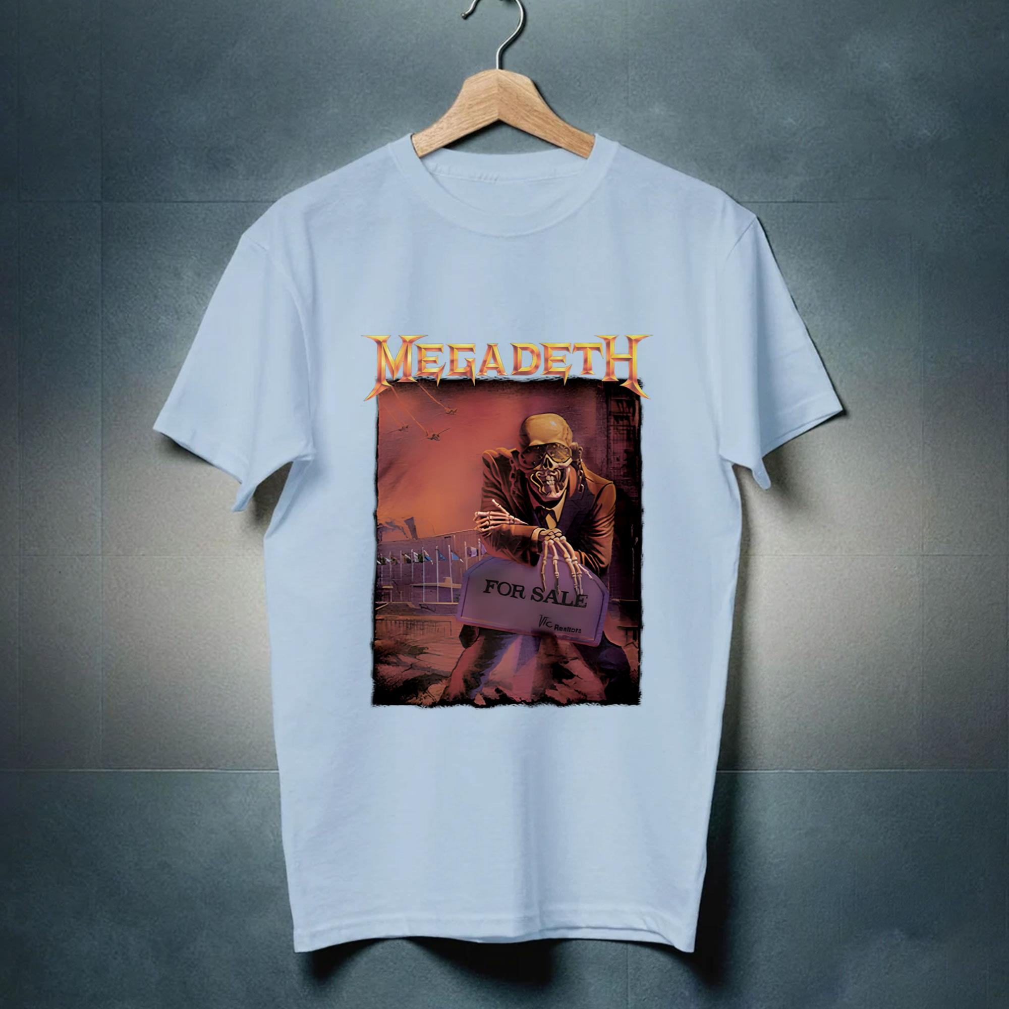 Megadeth Peace Sells Album Cover Black T-Shirt NEW OFFICIAL - Walmart.com