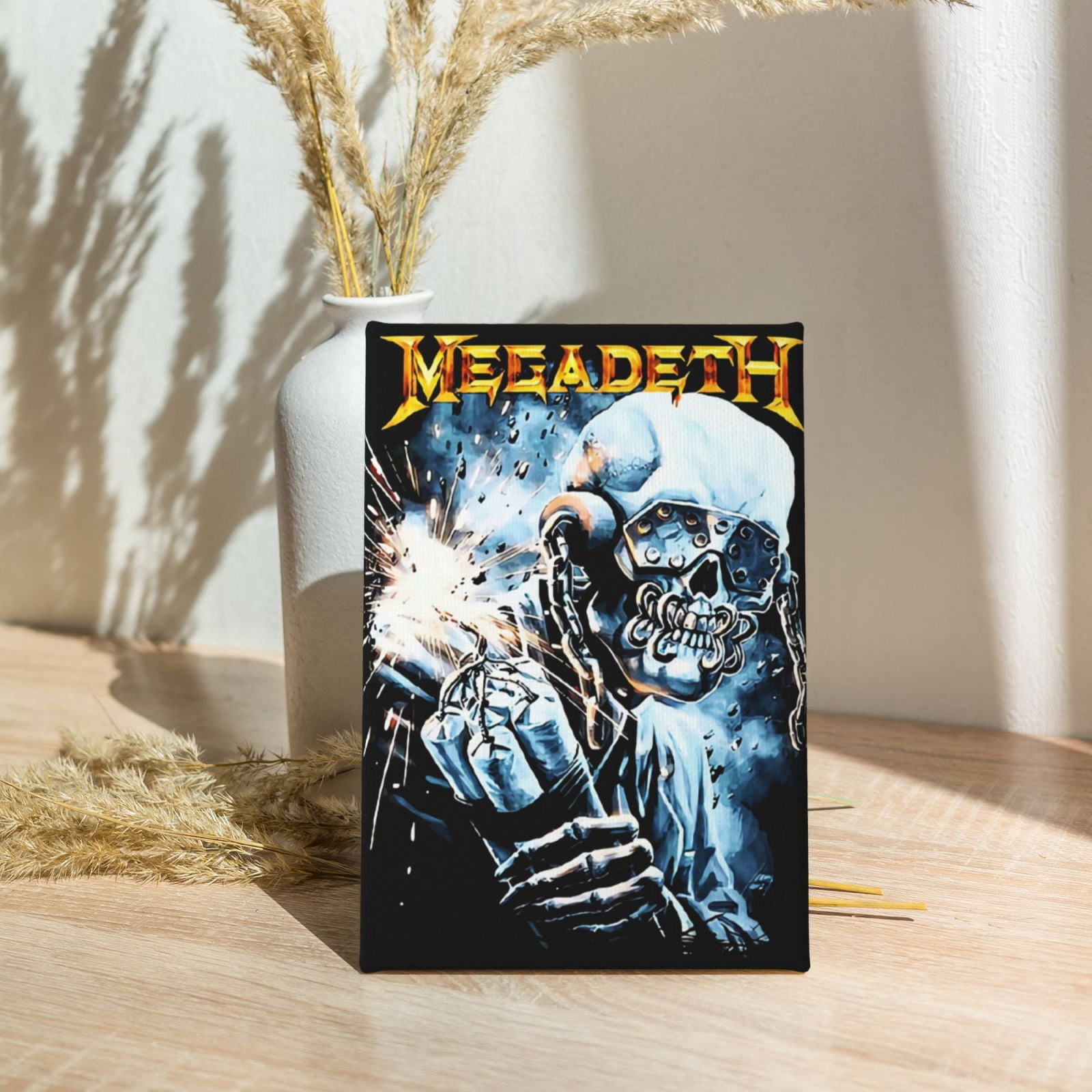 Megadeth Poster Canvas Painting Living Room Home Decorative Paintings ...