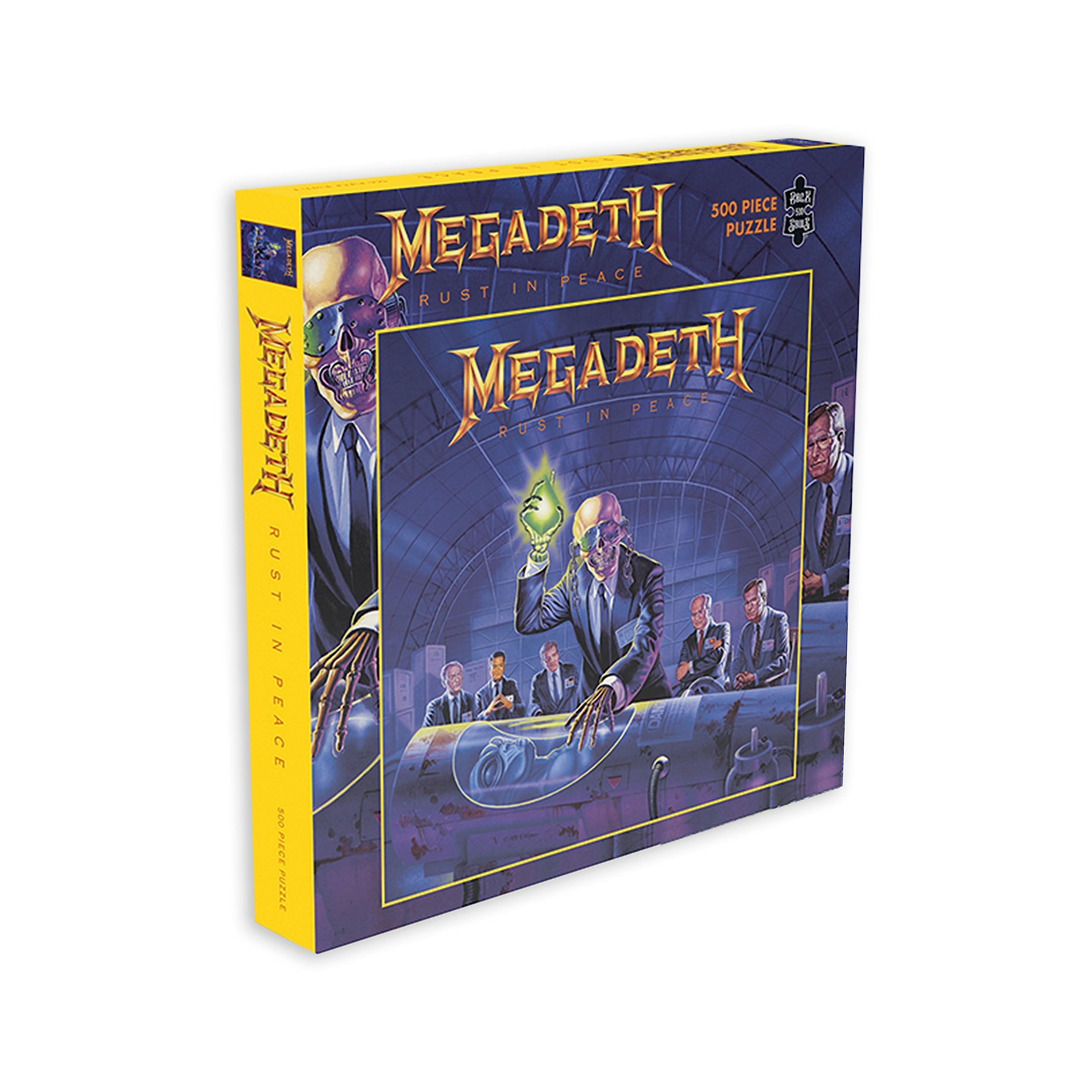 Megadeth Rust in Peace MMF7 (500 Piece Jigsaw Puzzle) - Walmart.com