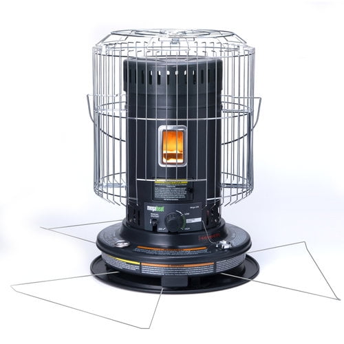 Megaheat 23000 Btu Gray Kero Heater - Walmart.com