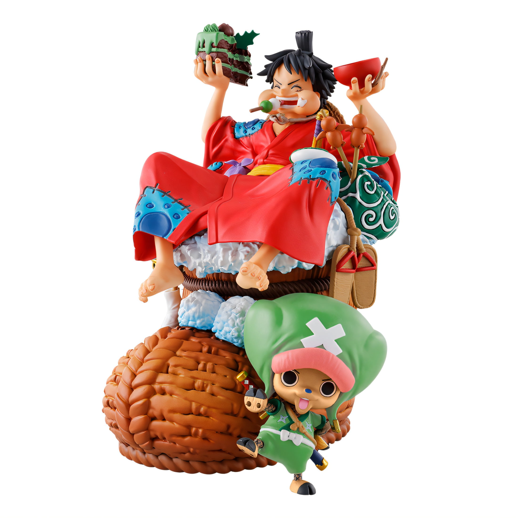 Megahouse One Piece - Luffy and Chopper Logbox Rebirth 01 Petitrama Dx ...