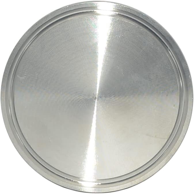Megairon Diameter 76MM 3" Clamp End Cap fits 3" Tri Clamp Ferrule ...