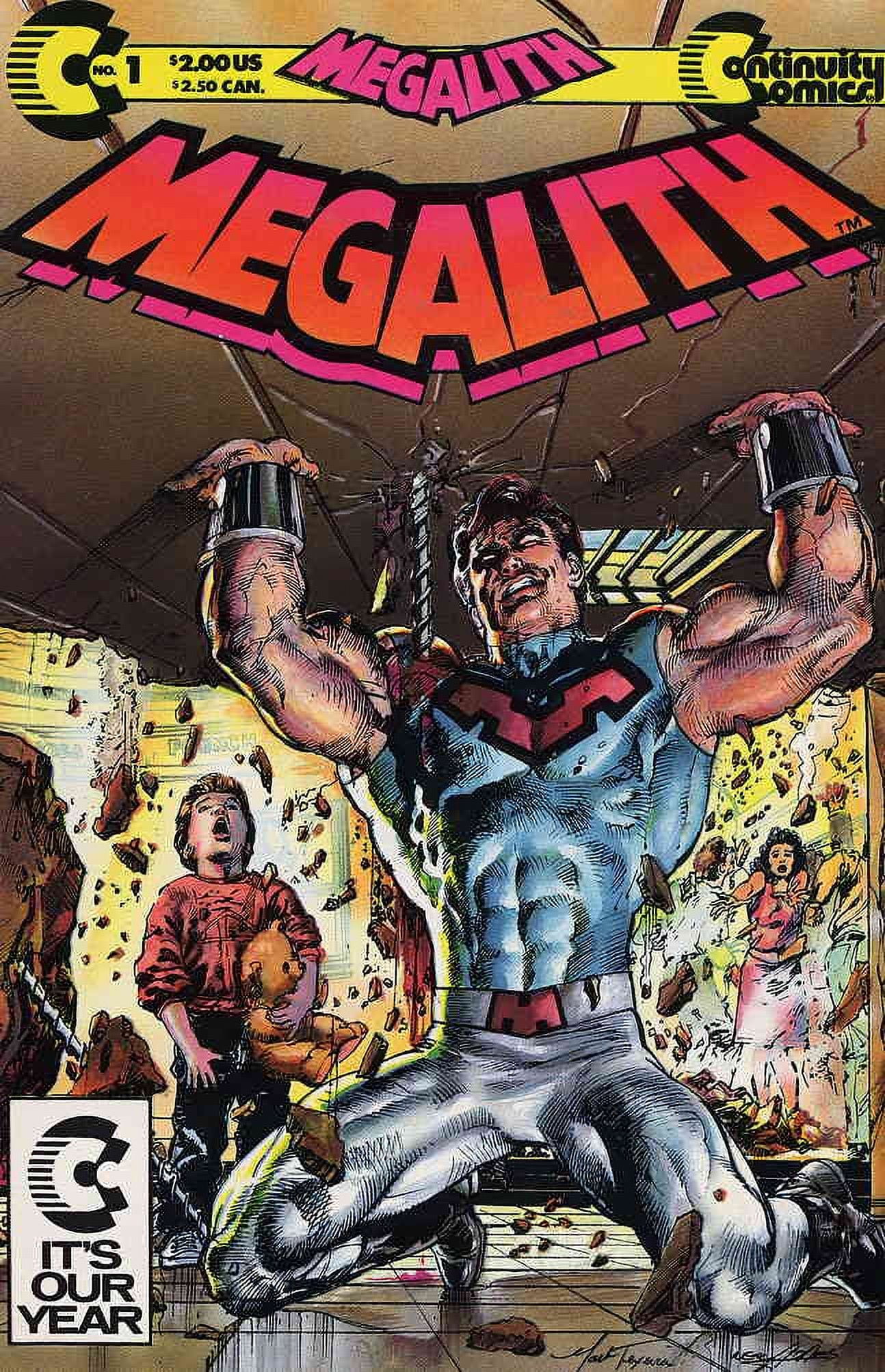 Megalith #1 VF ; Continuity Comic Book - Walmart.com