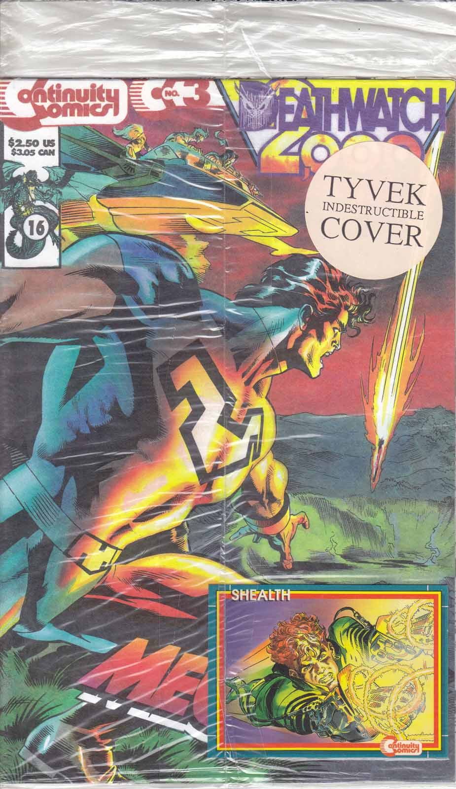 Megalith (2nd Series) #3D (with card) VF ; Continuity Comic Book ...