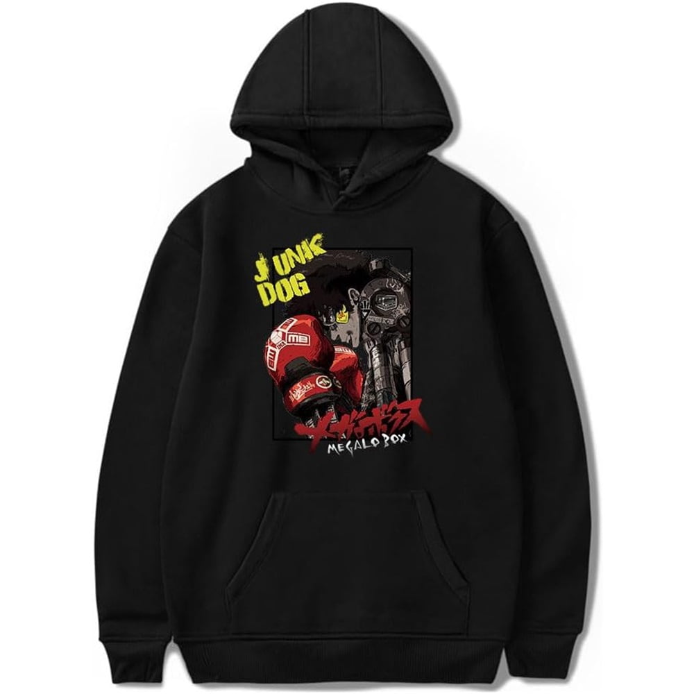 Megalo Box Junk Dog - Sudadera con capucha para hombre y mujer manga ...