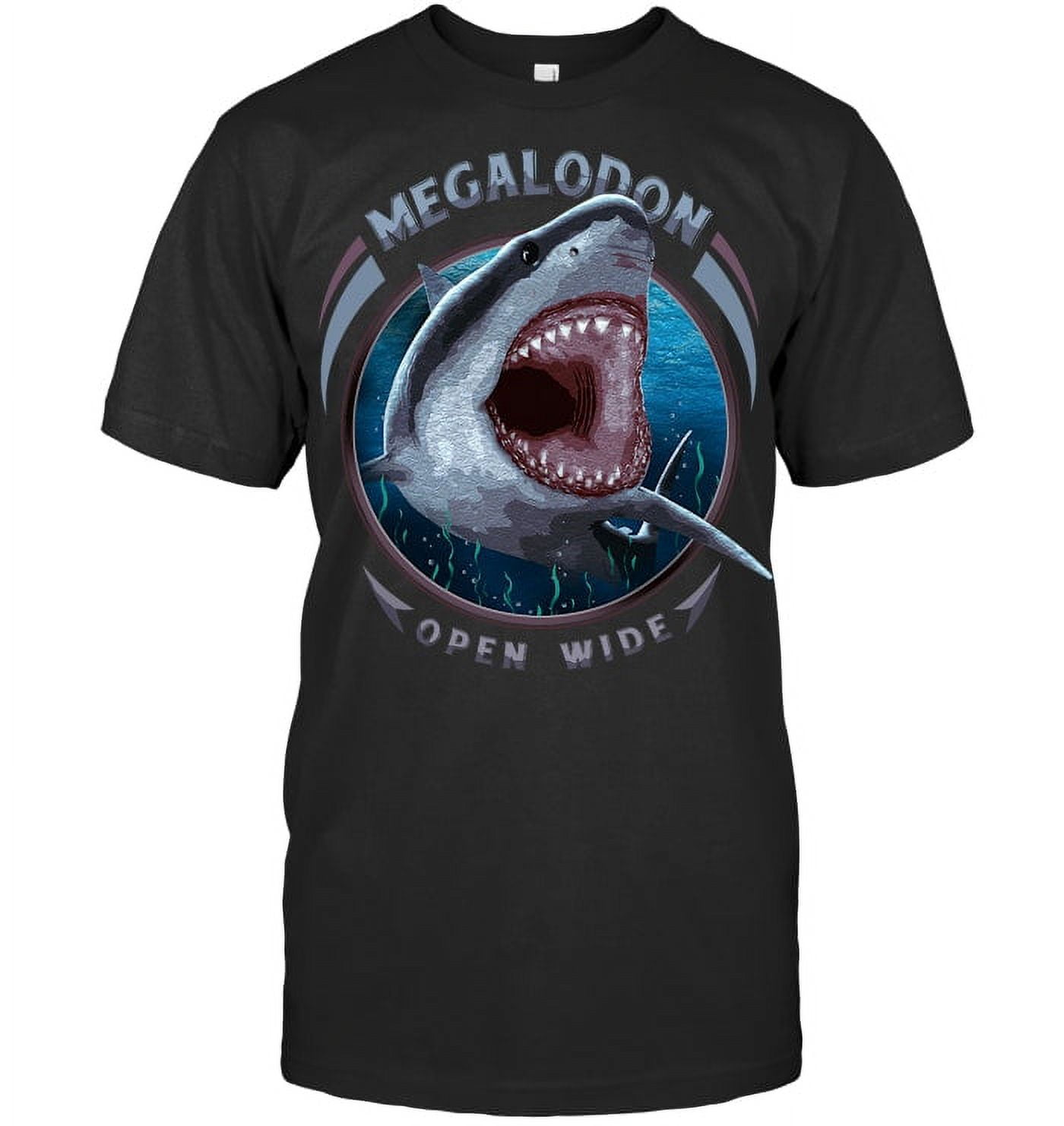 Megalodon Giant Shark Gift Shark T Shirt - Walmart.com