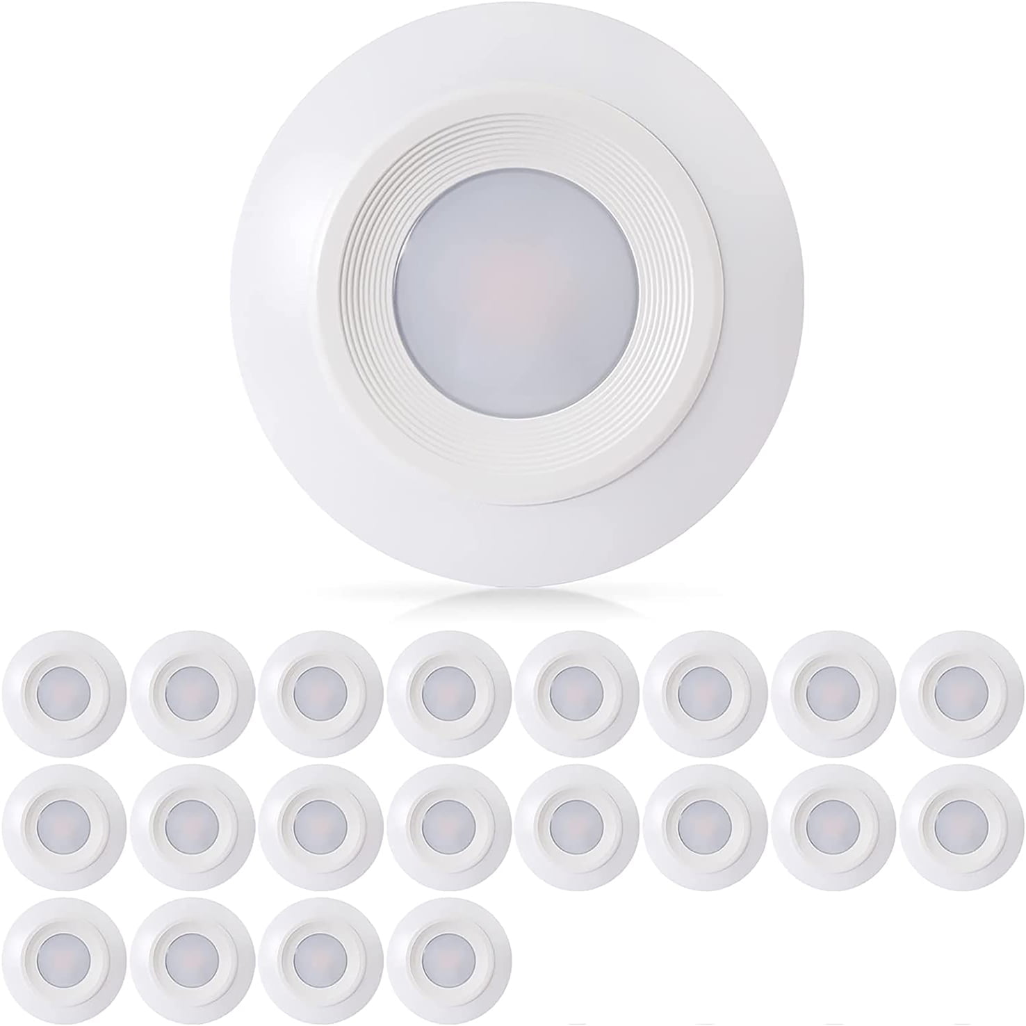 Megaman 6 in LED Surface Flush Mount Disk Light Downlight Ceiling Light ...