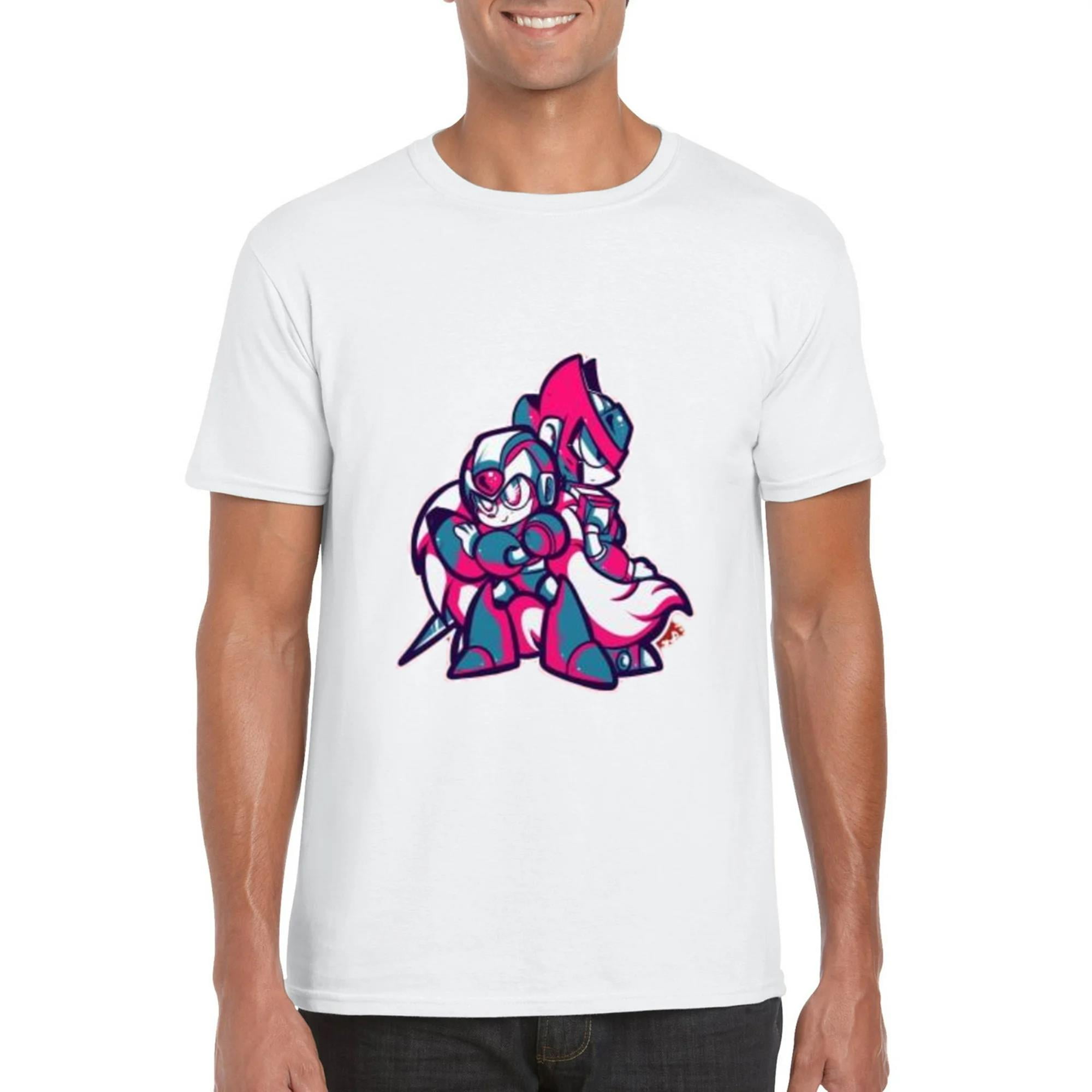 Megaman X And Zero Video Game Capcom Robot Characters T-Shirt, for men ...