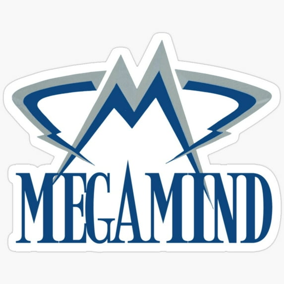 Megamind Logo Sticker Phone Decal Water Bottle Stickers Car Decals ...