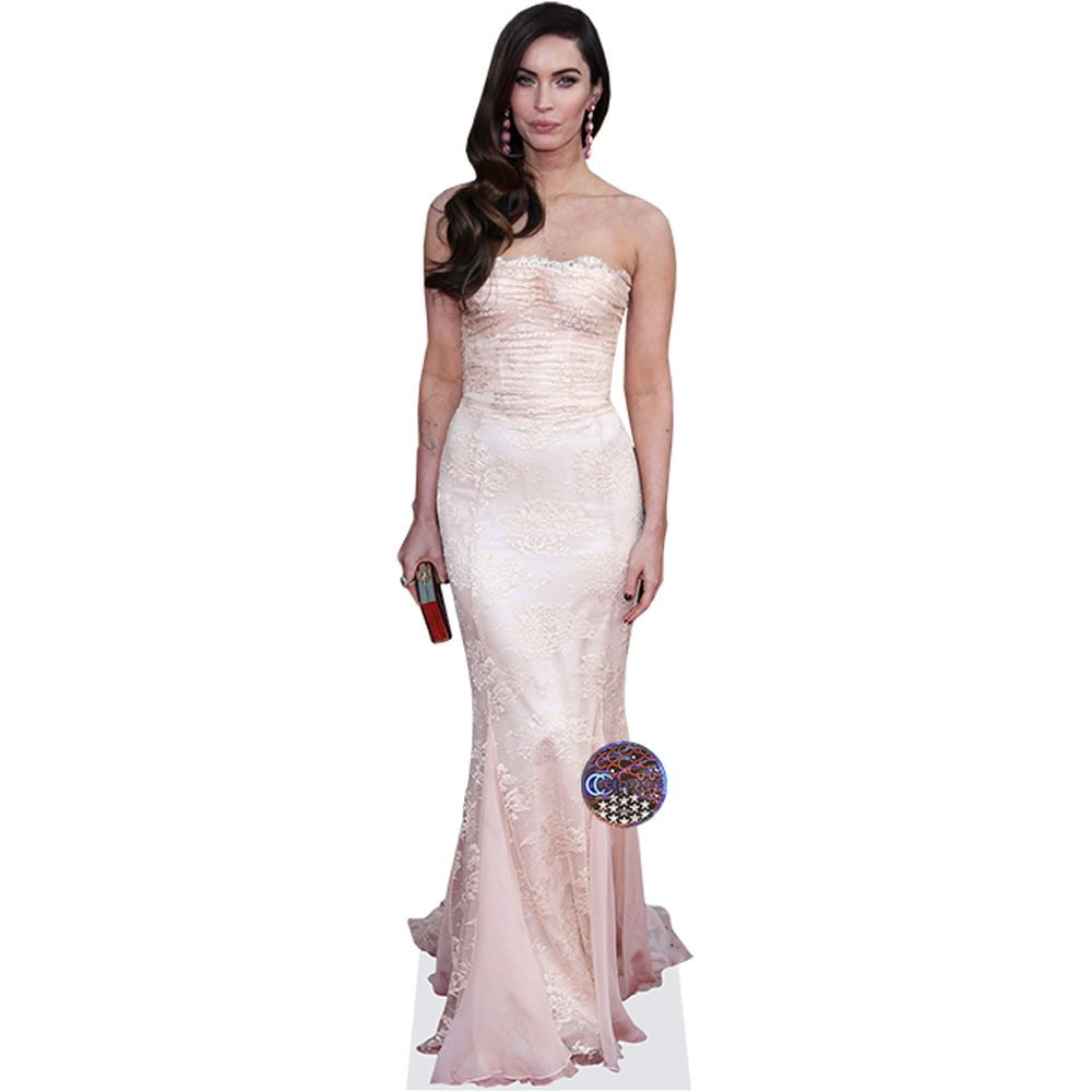 Megan Fox (Pink) Mini Cardboard Cutout Standee - Walmart Business Supplies
