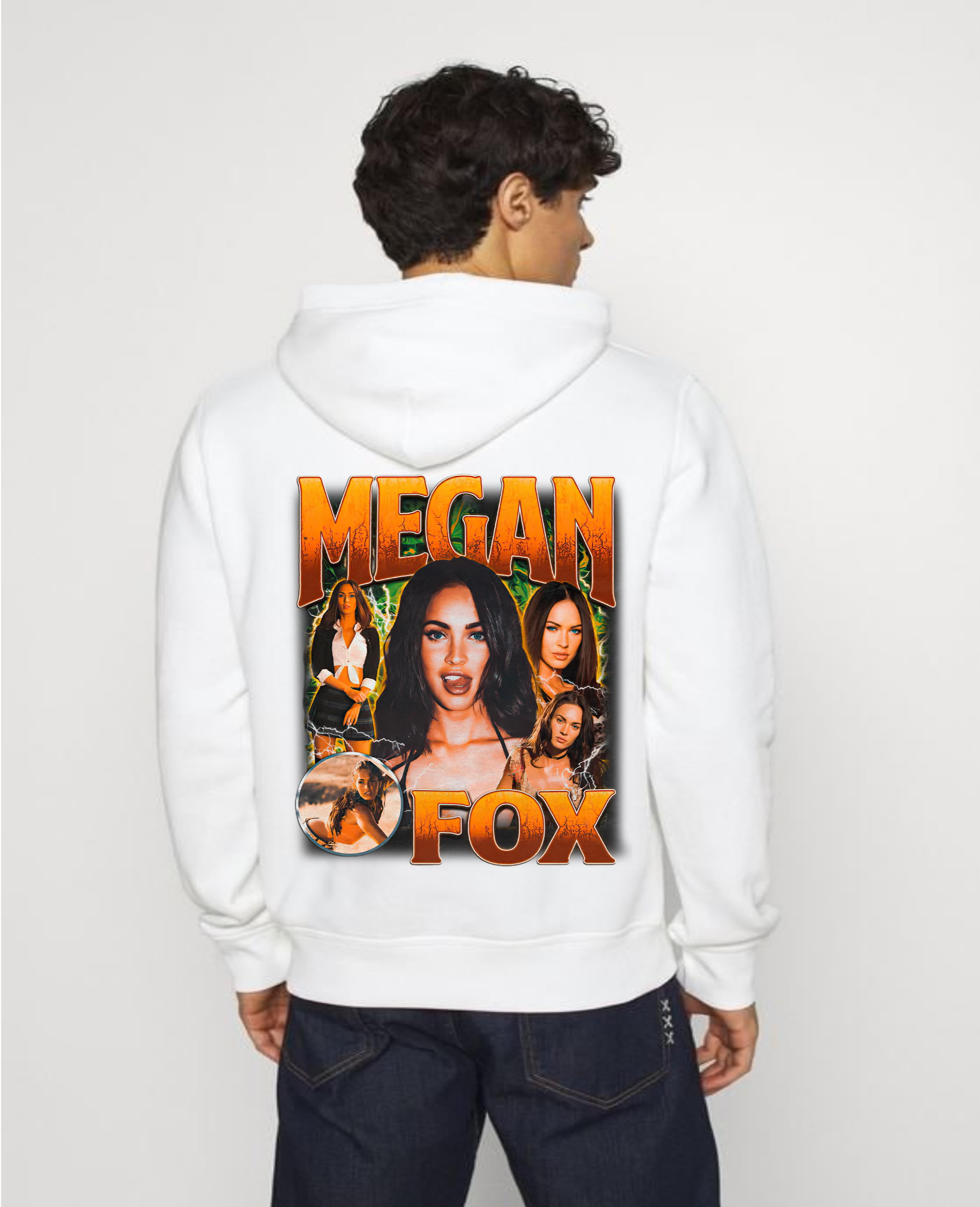 Megan Fox Retro 90S Shirt - Megan Denise Fox Hoodie - Megan Fox Homage ...