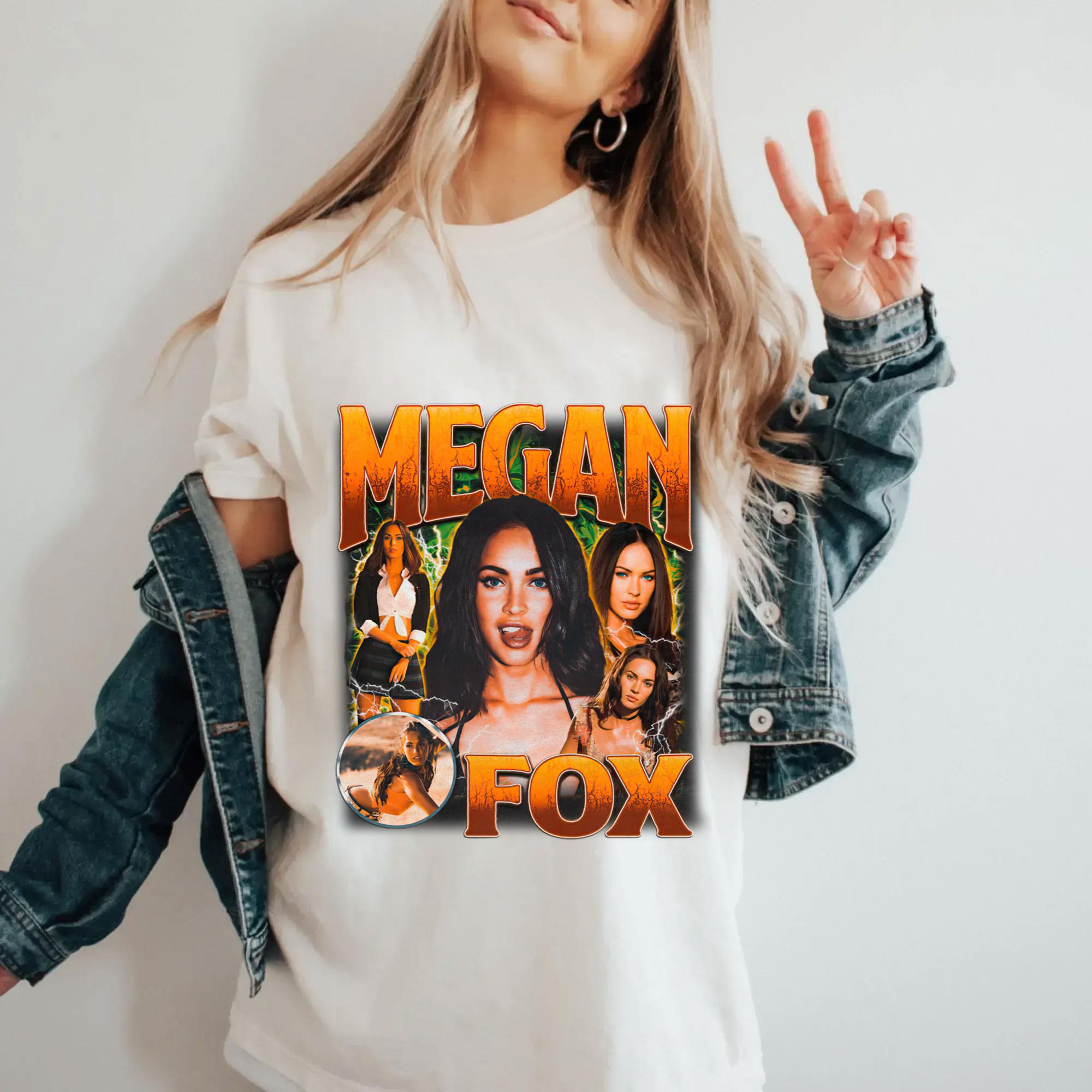 Megan Fox Retro 90s Shirt - Megan Denise Fox Tee - Megan Fox Homage ...