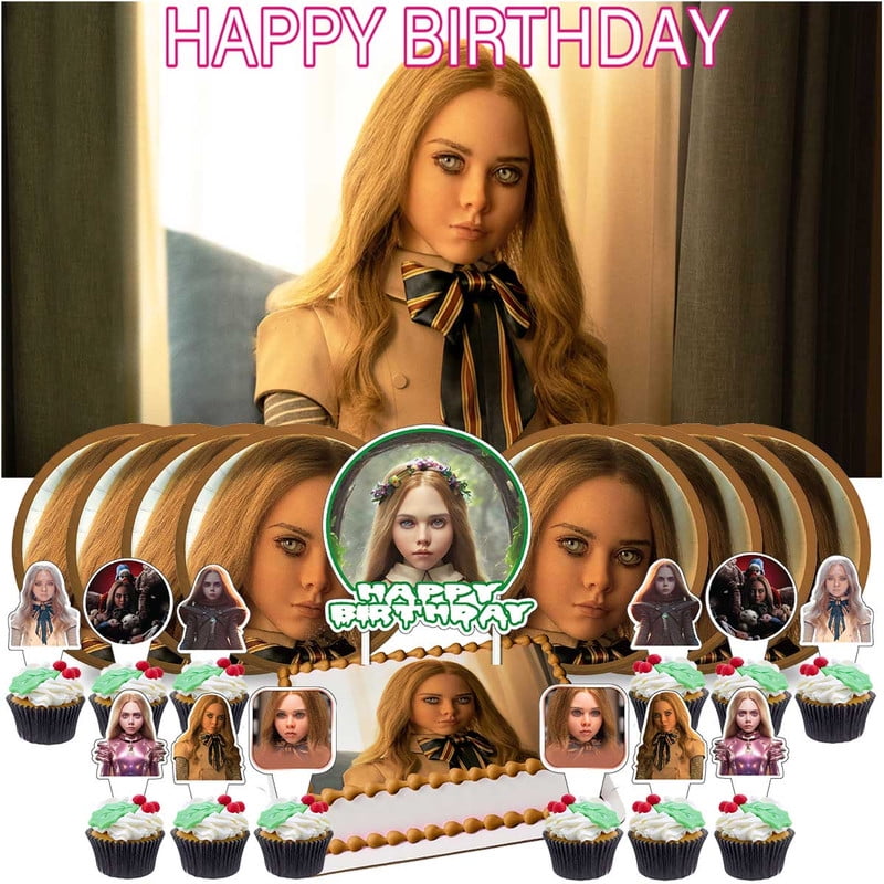 Megan M3GAN movie Plates Supplies Party Decorations Birthday Decor ...