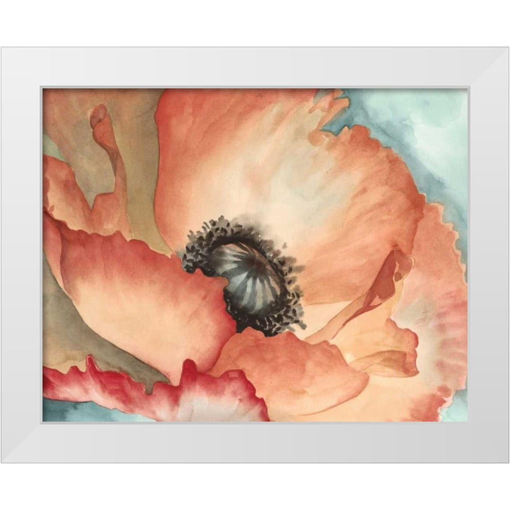 Megan Meagher 14x12 White Modern Wood Framed Museum Art Print Titled ...