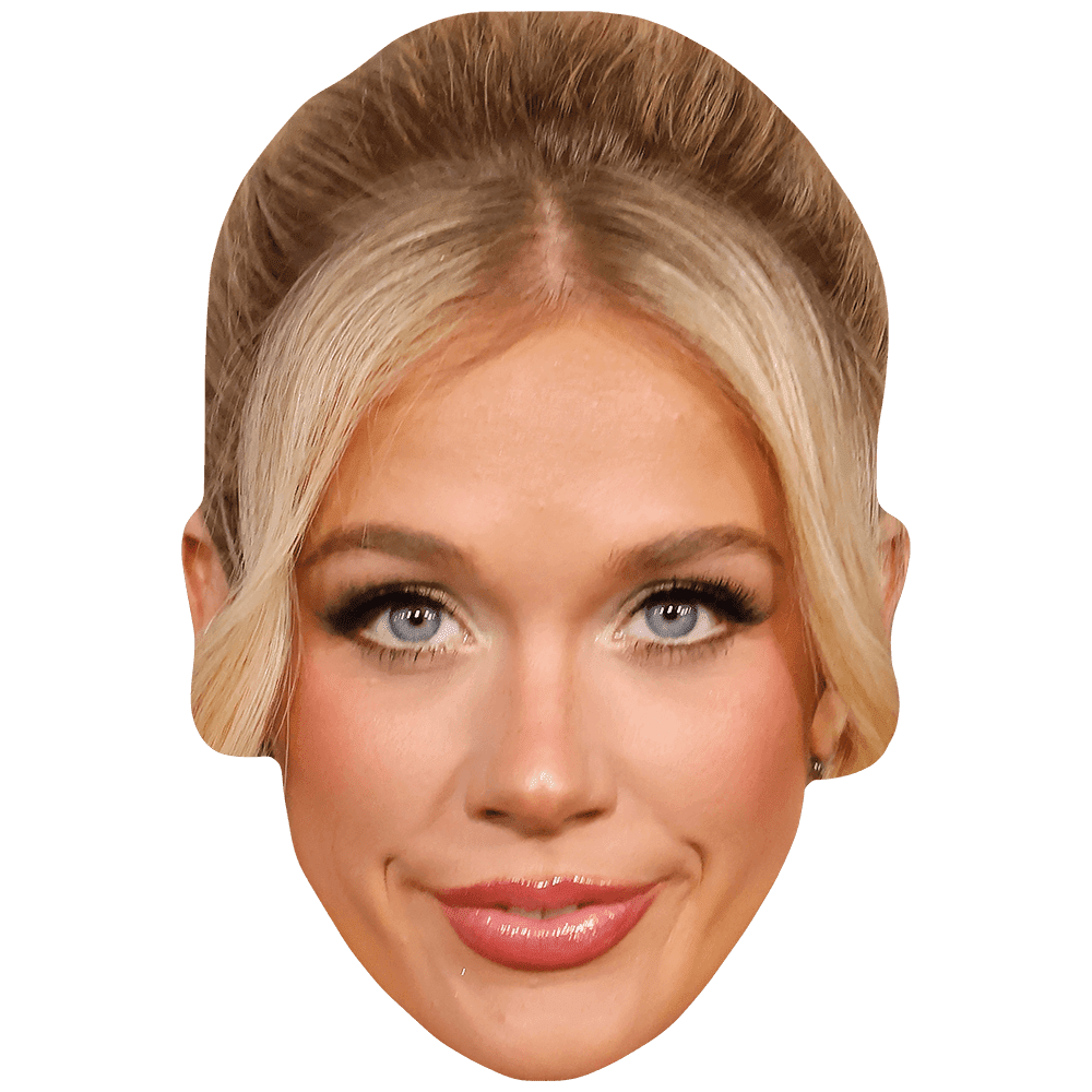 Megan Moroney (Hair Up) Celebrity Mask, Flat Card Face, Fancy Dress ...