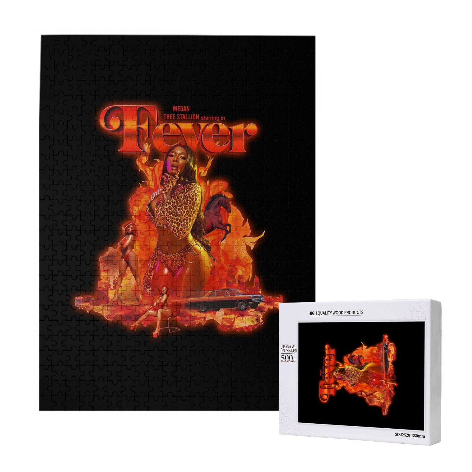 Megan Thee Stallion Anime Puzzles Boys Girls Teens 300/500/1000 Piece ...