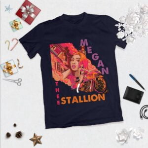 Megan Thee Stallion Black T-Shirt - Walmart.com