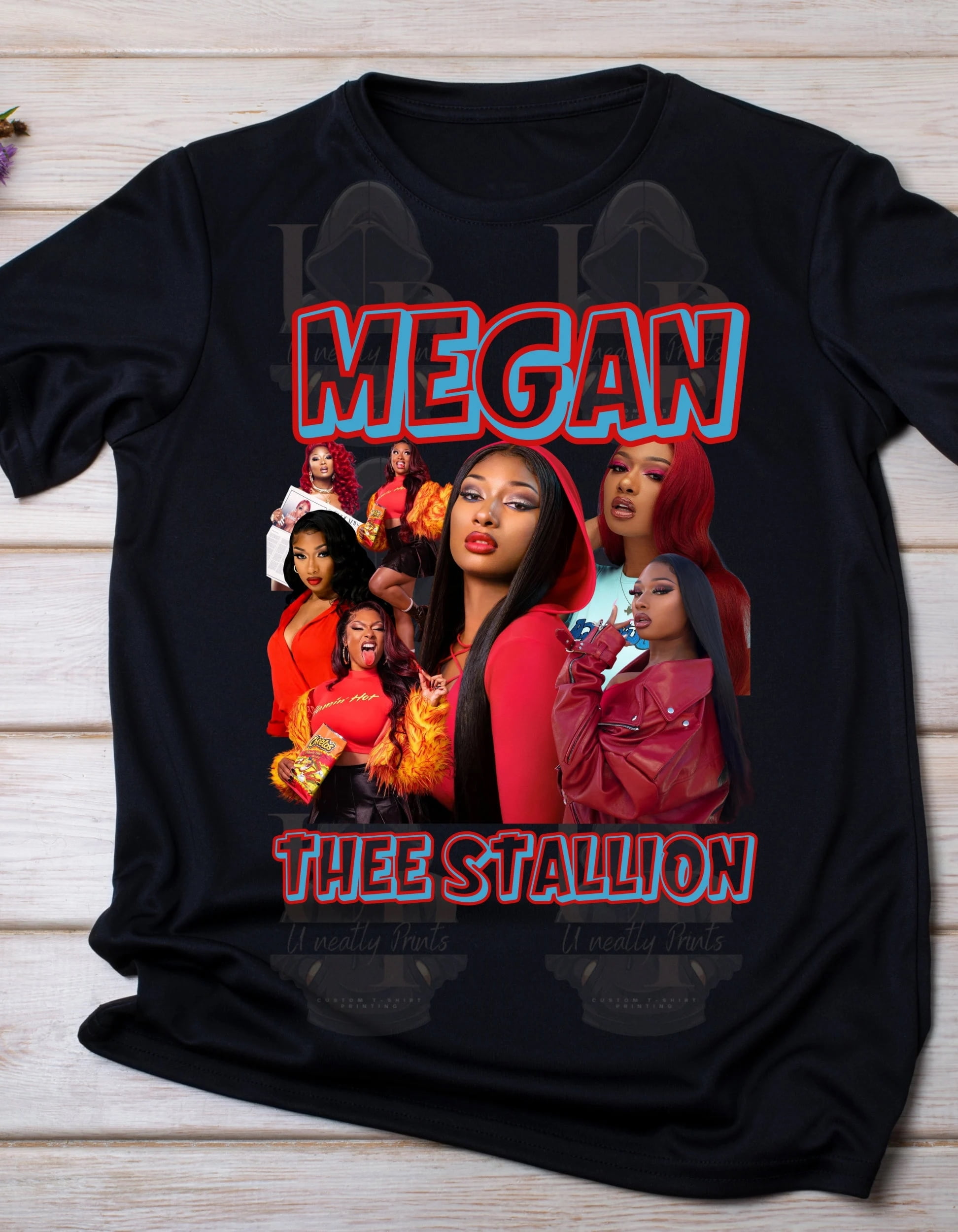 Megan Thee Stallion Bootleg Rap Shirt - Walmart.com