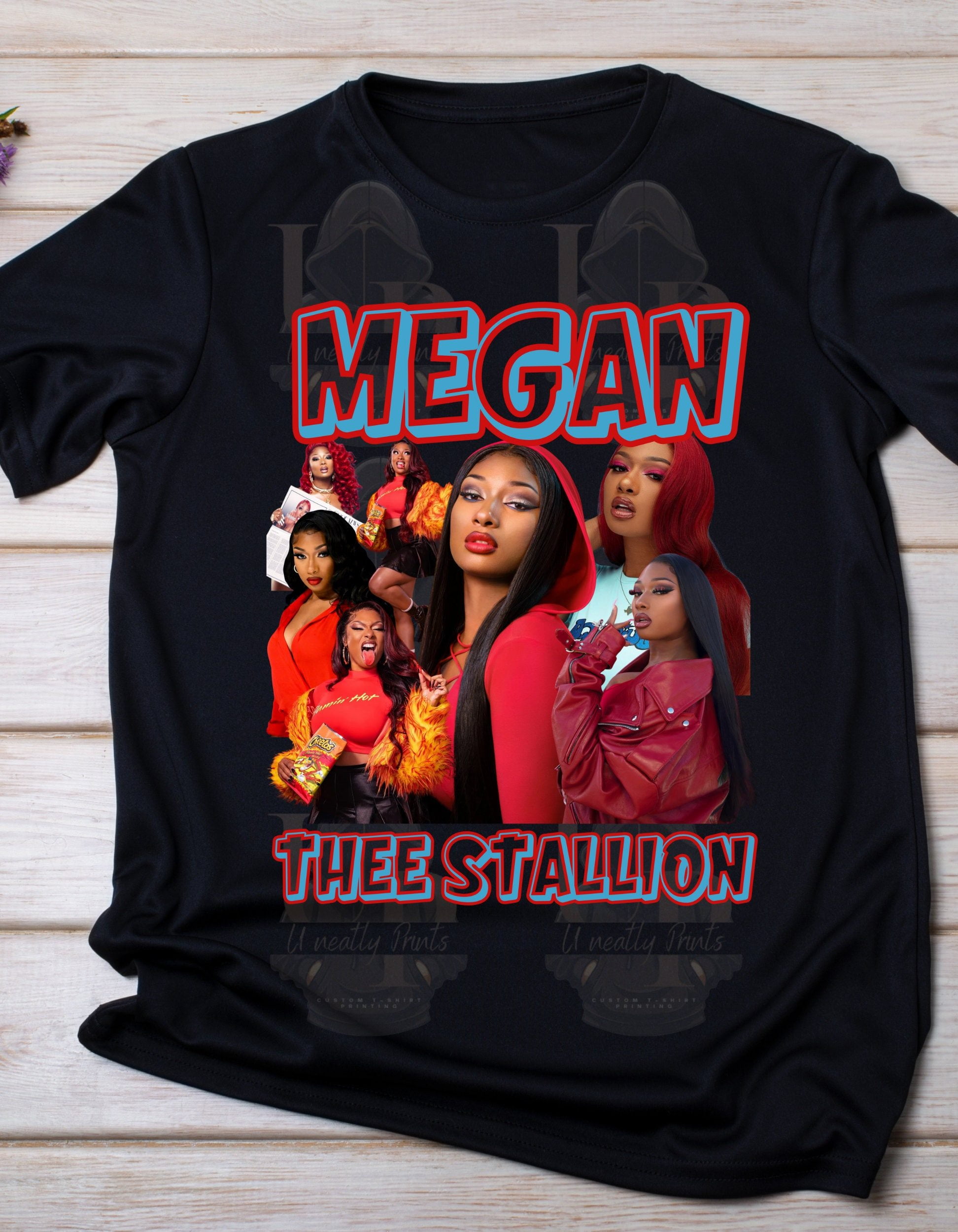 Megan Thee Stallion Bootleg Rap Shirt - Walmart.com