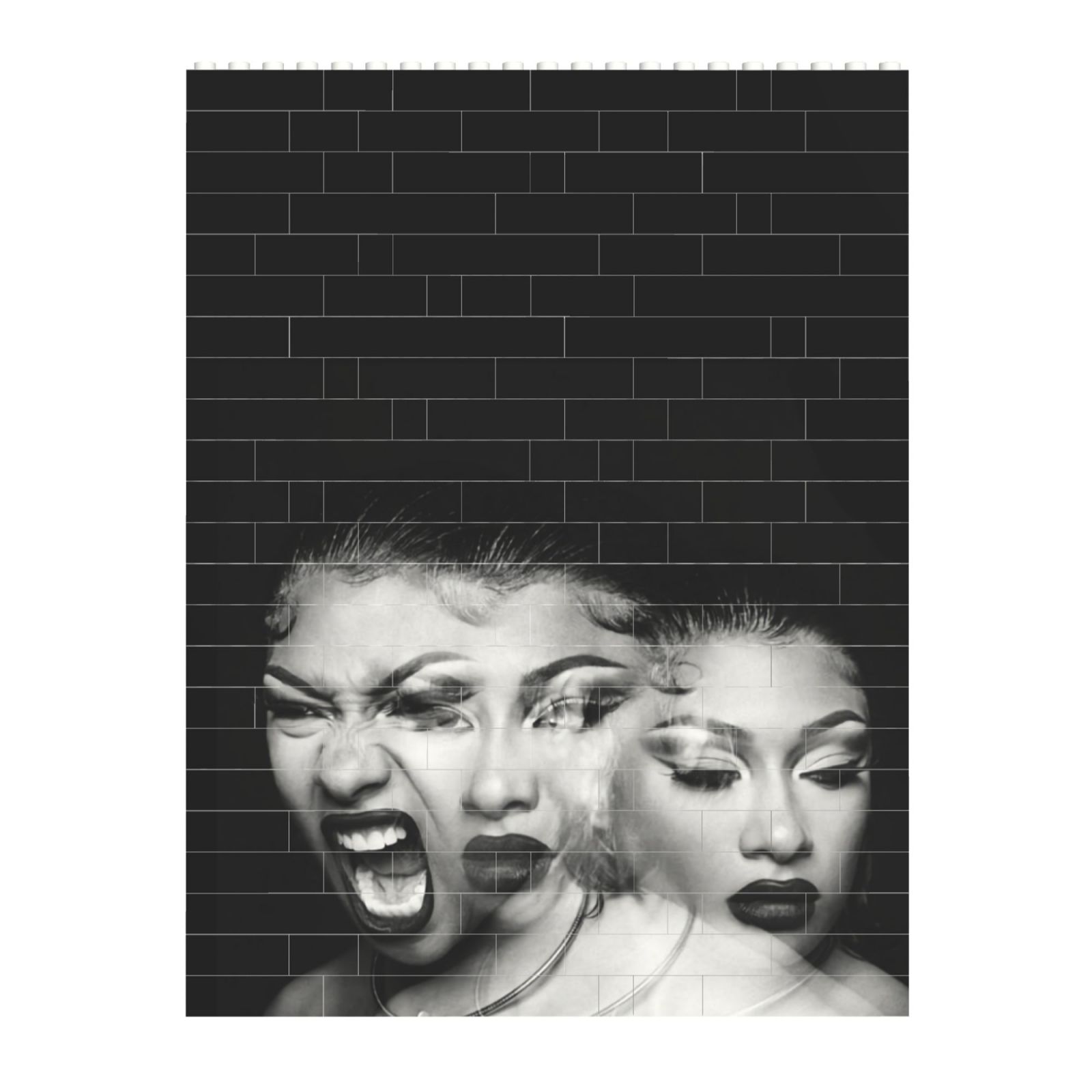 Megan Thee Stallion Funny Block Puzzle, Abs Safe Material, Children'S ...