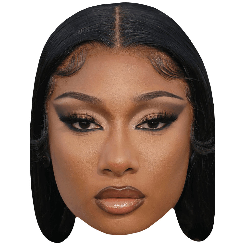 Megan Thee Stallion (Pose) Flat Cardboard Face - Walmart.com