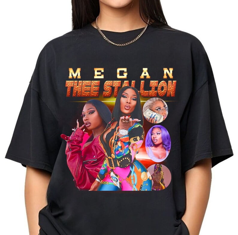 Megan Thee Stallion Shirt, Vintage Megan Thee Stallion Shirt, Retro ...