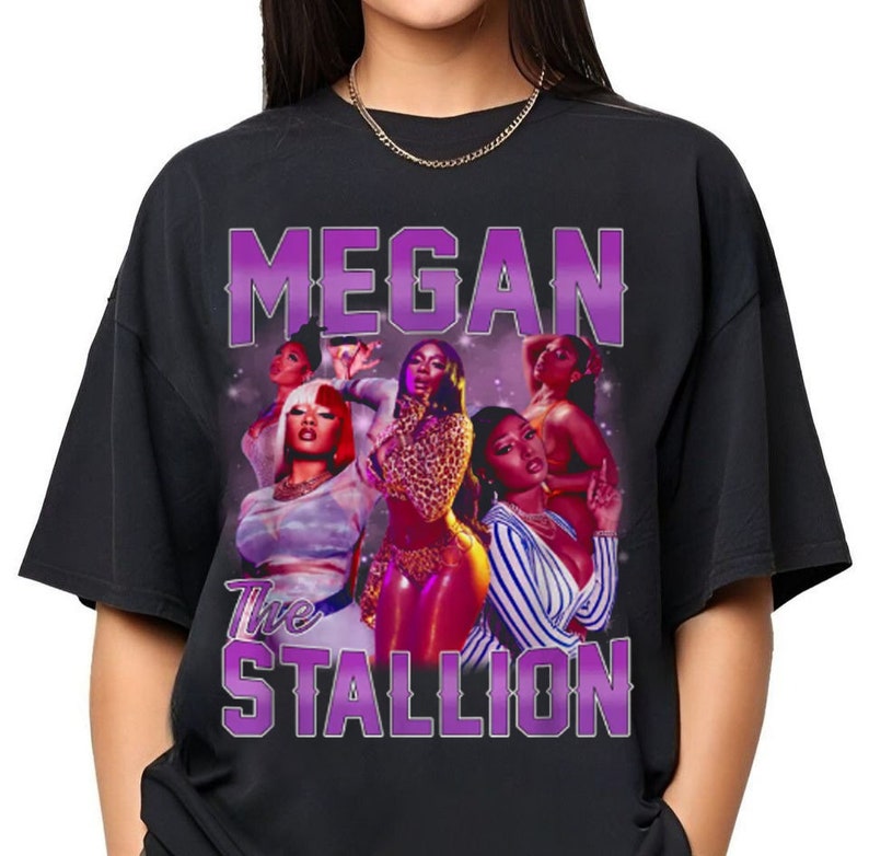 Megan Thee Stallion Shirt, Vintage Megan Thee Stallion Shirt, Retro ...