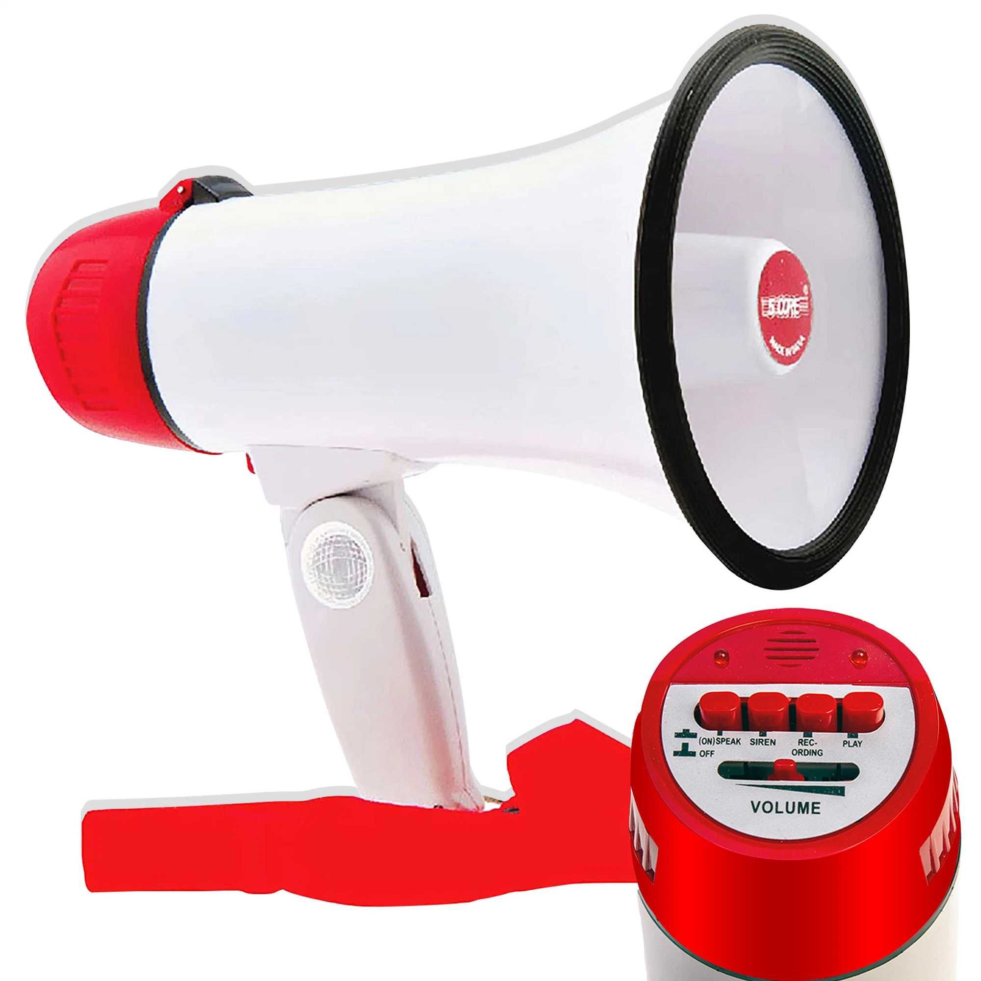 Megaphone Bullhorn - Bull Horn Loud Speaker with Siren for Kids and ...