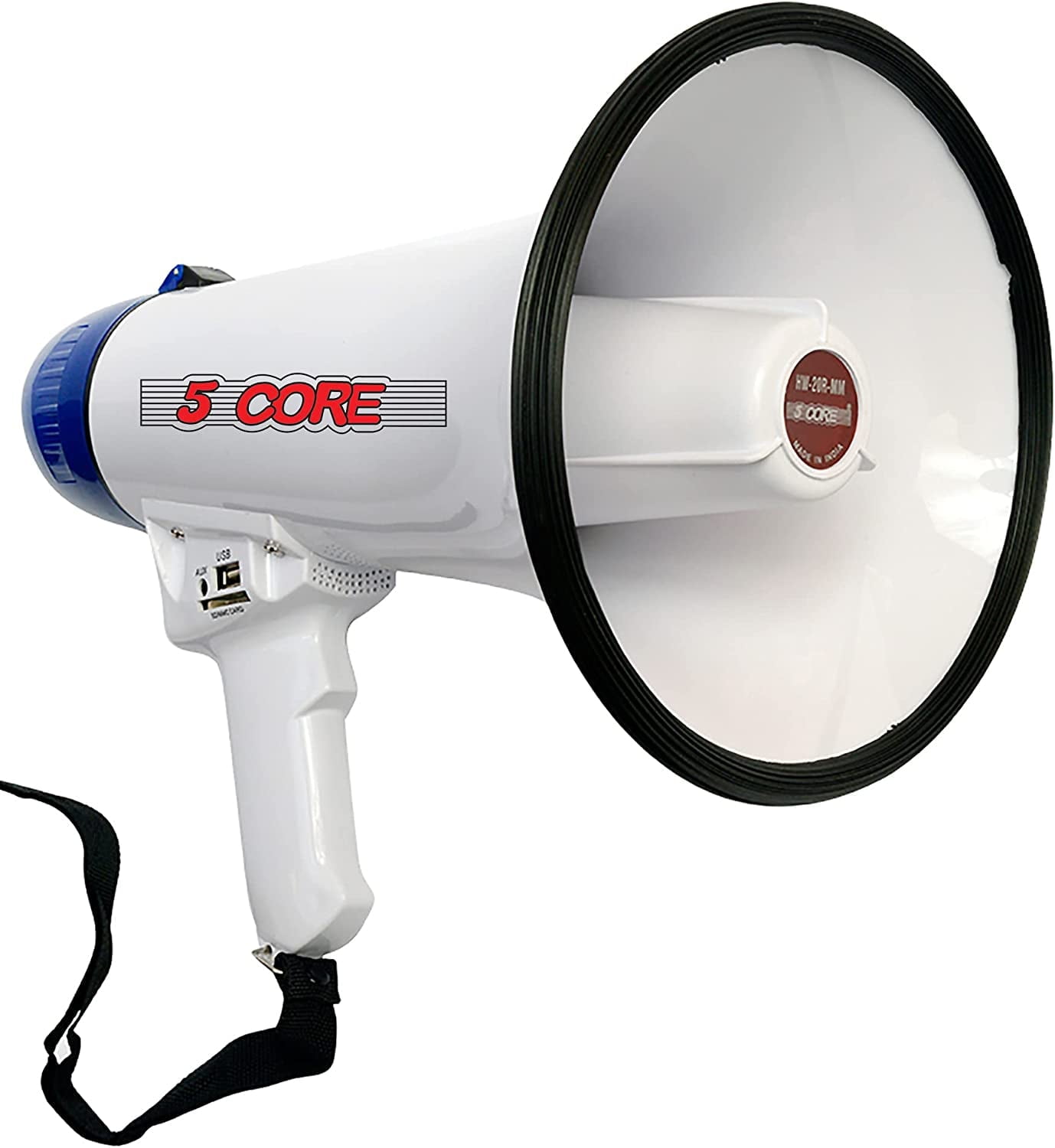 Megaphone Handheld Bullhorn Cheer Loudspeaker Bull Horn Speaker ...
