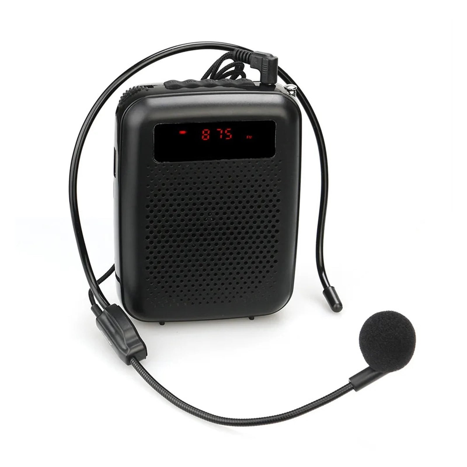 Megaphone Portable Voice Amplifier Microphone Speaker 12W FM Recording ...