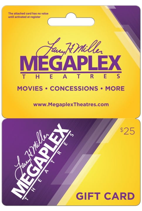 Megaplex $25 Gift Card - Walmart.com
