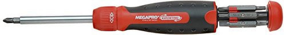 Megapro 211R2C36RD-C 13 in 1 Ratcheting Screwdriver 13 in 1 - Walmart.com