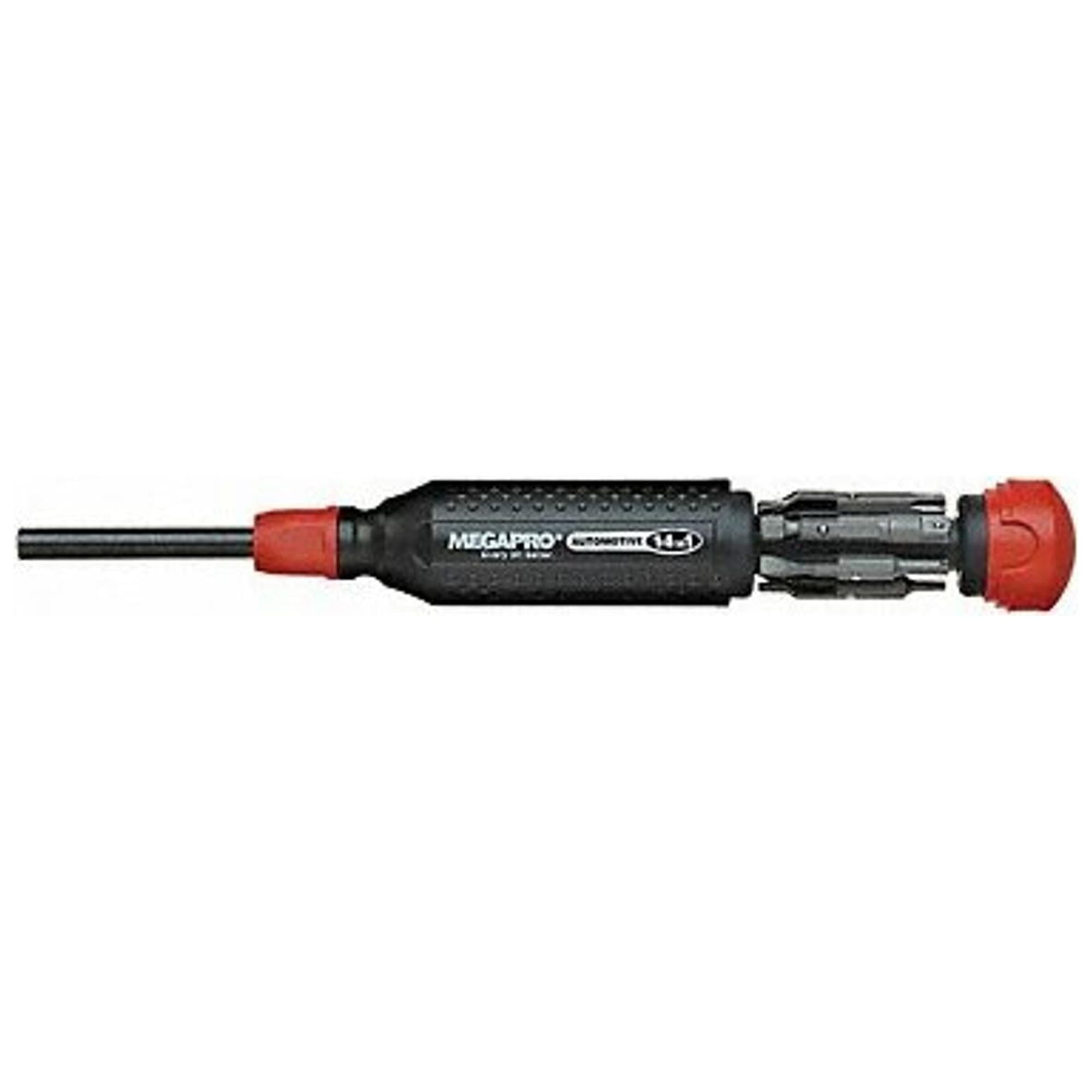 Megapro Multi-Bit Screwdriver, NumBits 6 151AUTO-B - Walmart.com