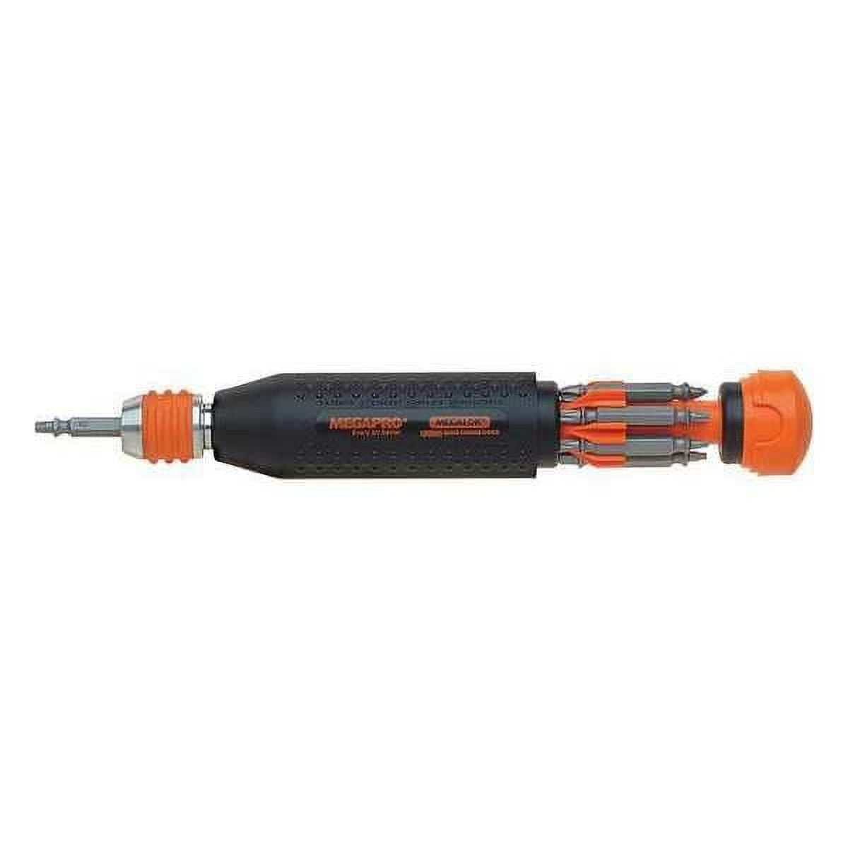 Megapro Multi-Bit Screwdriver, NumBits 6 181ML-B - Walmart.com