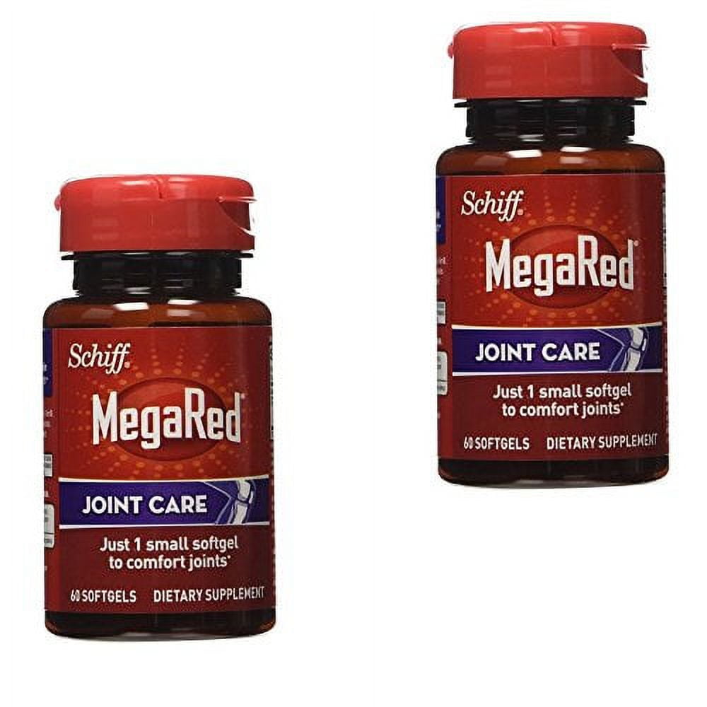 Megared Arthritis Support Supplement, Joint Care Softgels, Omega-3 ...