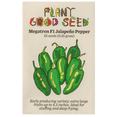 Plant Good Seed Megatron F1 Jalapeno Pepper Seeds for Planting: Jumbo ...