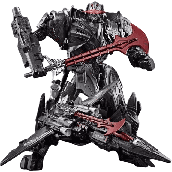 Megatron Oversize Transforming Masterpiece 12 inch Jet Mode Decepticon ...