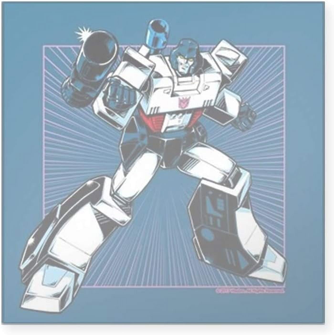 Megatron Sticker Square Bumper Sticker Car Decal, 3"X3" (Small) Or 5"X5 ...